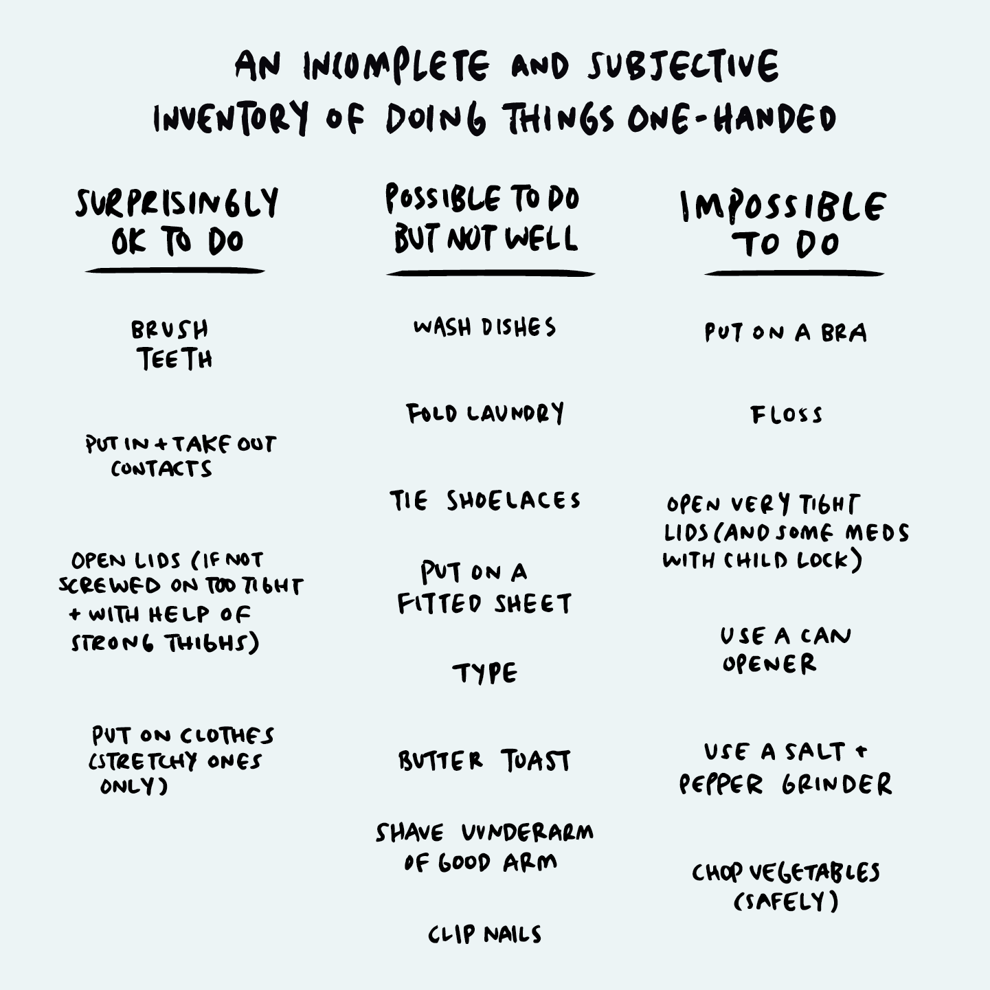 How to tie your shoelaces one-handed – Kwohtations